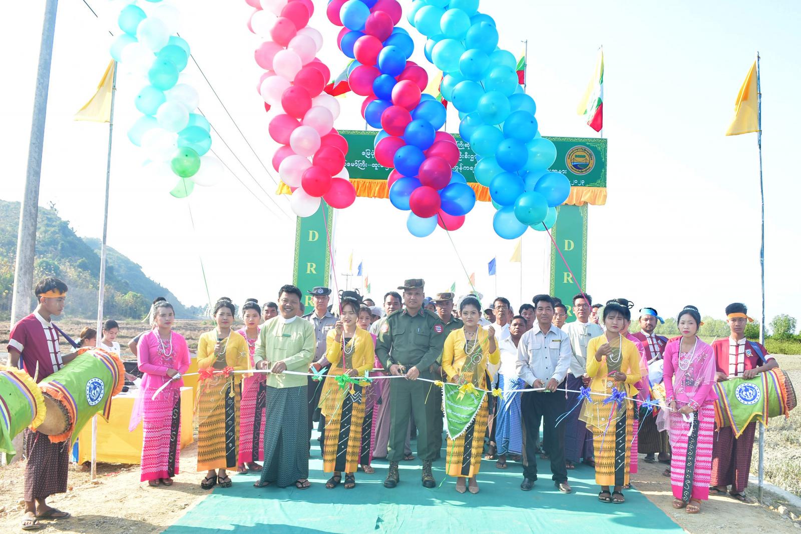 ၇၈ နှစ်မြောက် တပ်မတော်နေ့ကို ကြိုဆိုဂုဏ်ပြုသောအားဖြင့် မြေပုံမြို့နယ